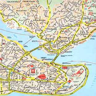 ISTANBUL MAPS & SPACE IMAGES